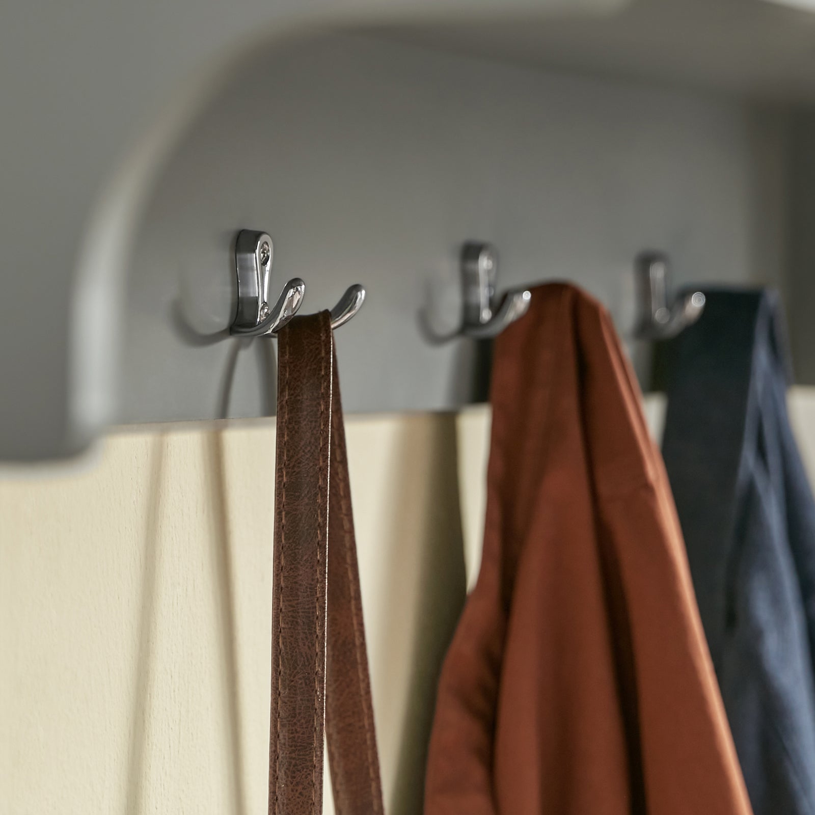 SoBuy FHK28-HG Perchero de Pared con 4 Ganchos y 3 cajones– SoBuy-ES